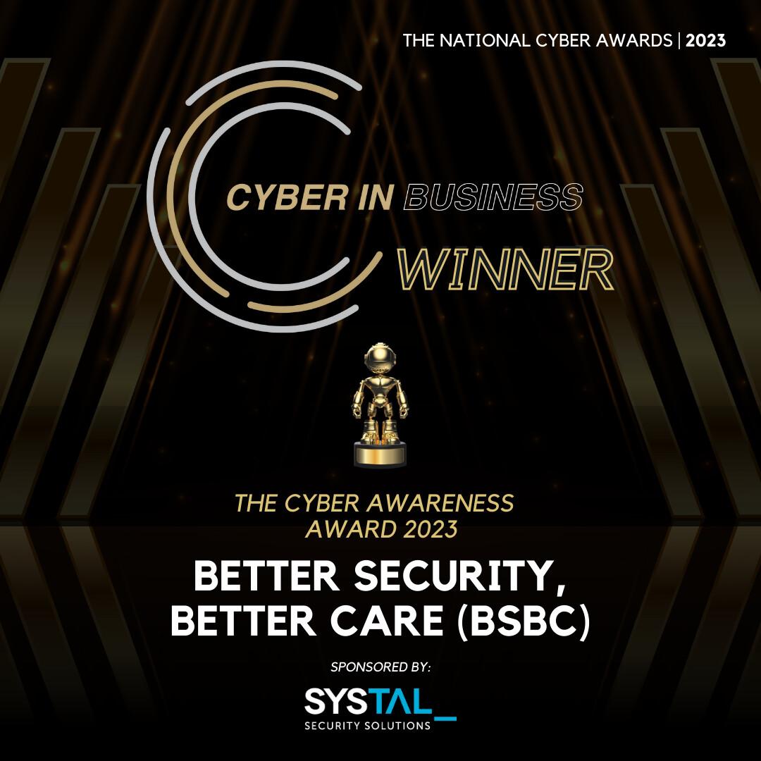 Better Security, Better Care & Digital Care Hub receive awards at the ...