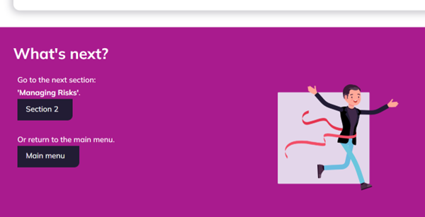 Finish and get a certificate - Digital Care Hub