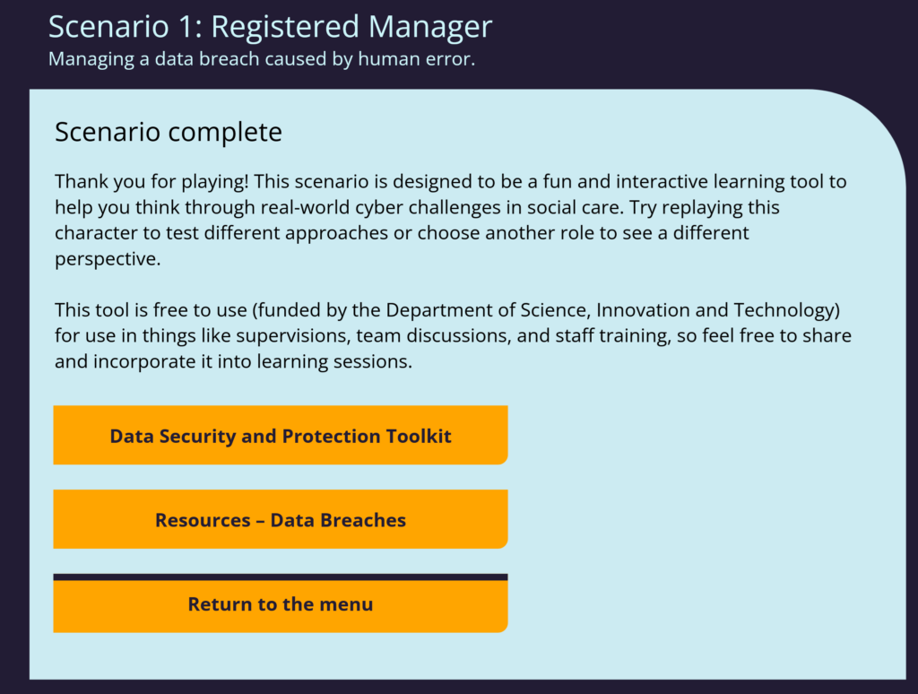 Players' Guide - Digital Care Hub