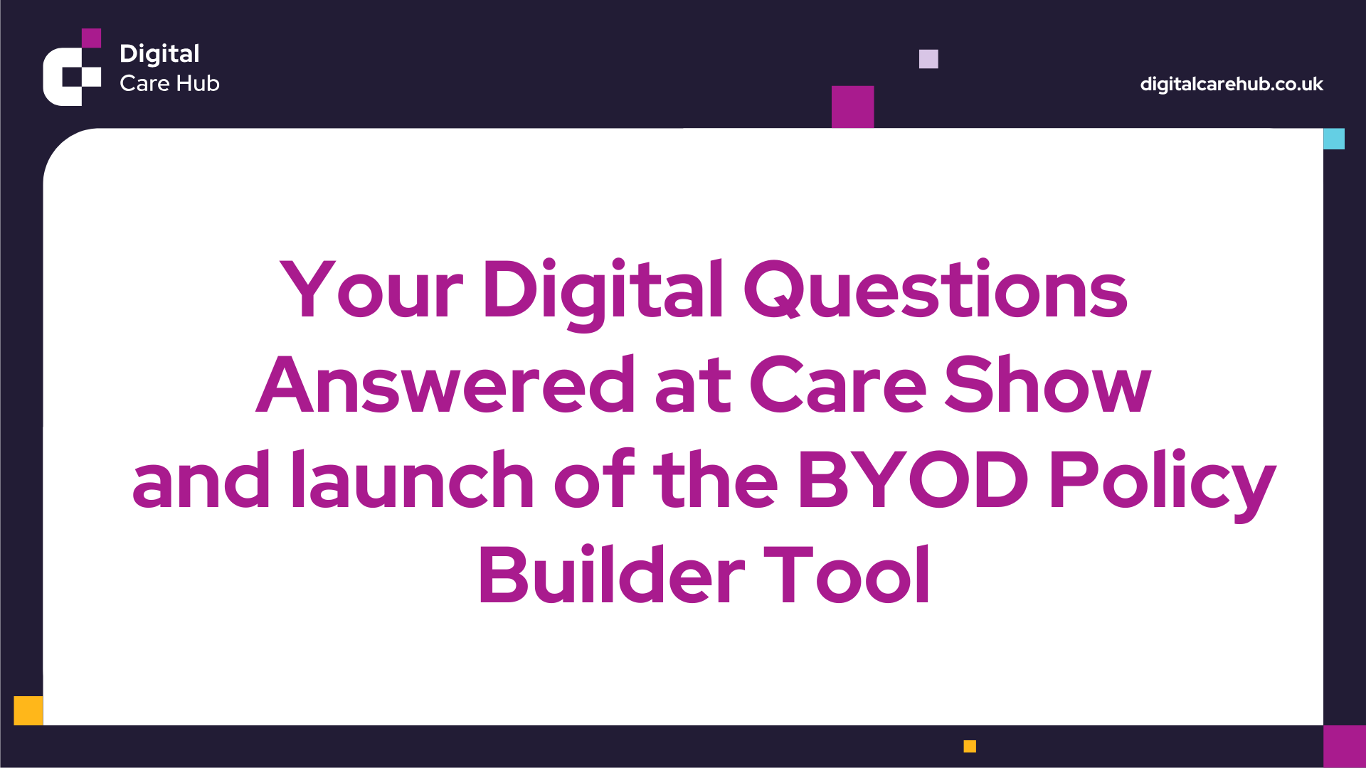 Data Security And Protection eLearning Starter Guide | Digital Care Hub